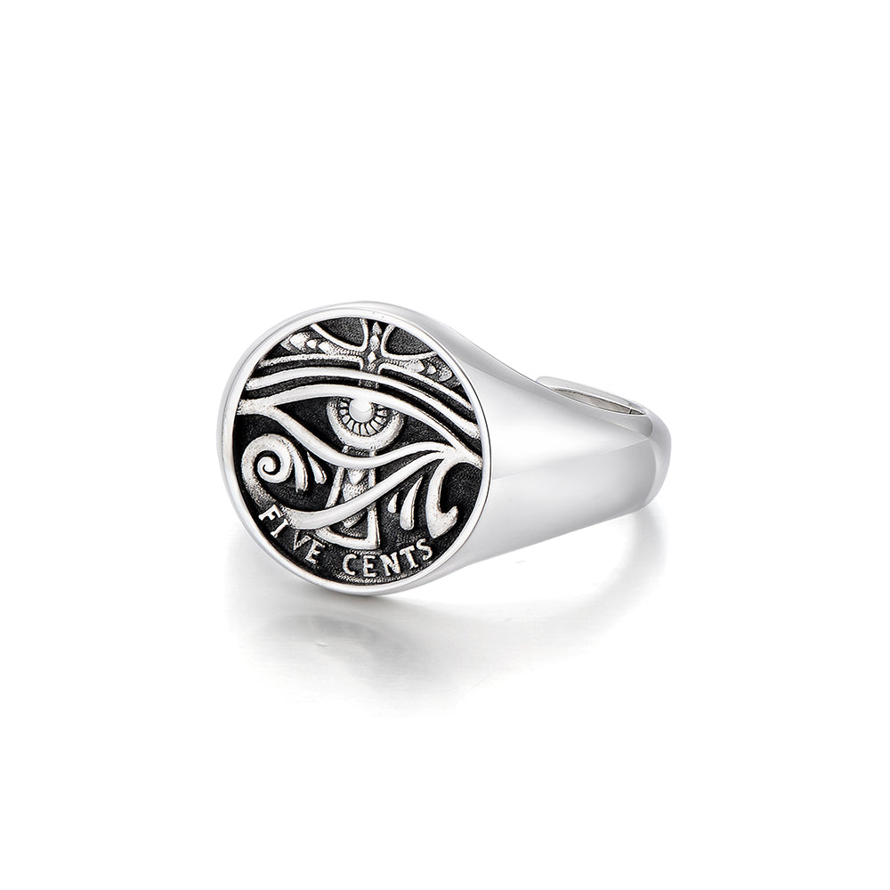 Vintage Eye of Horus Signet Ring – Ideagemer