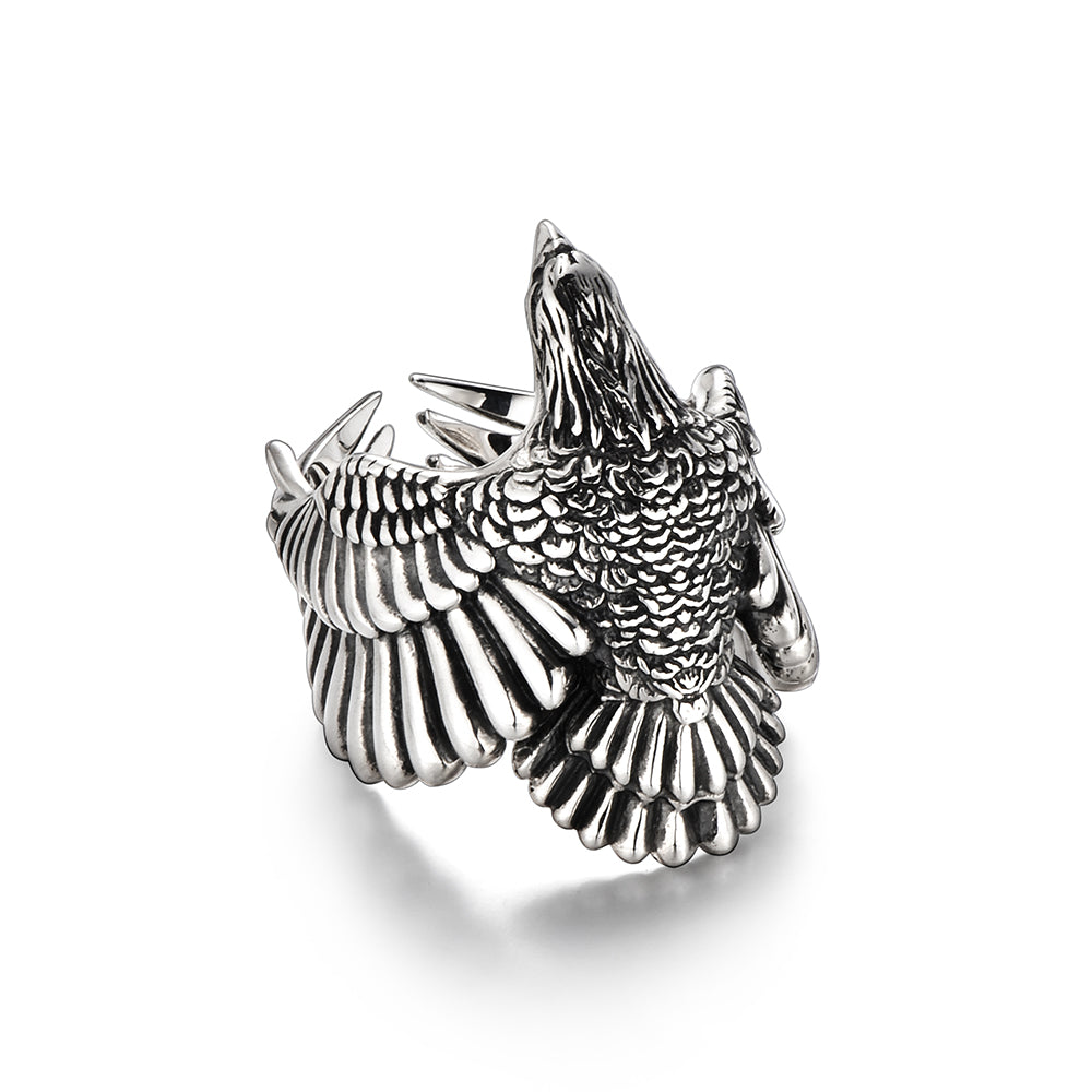 Vintage Flying Eagle Ring – Ideagemer