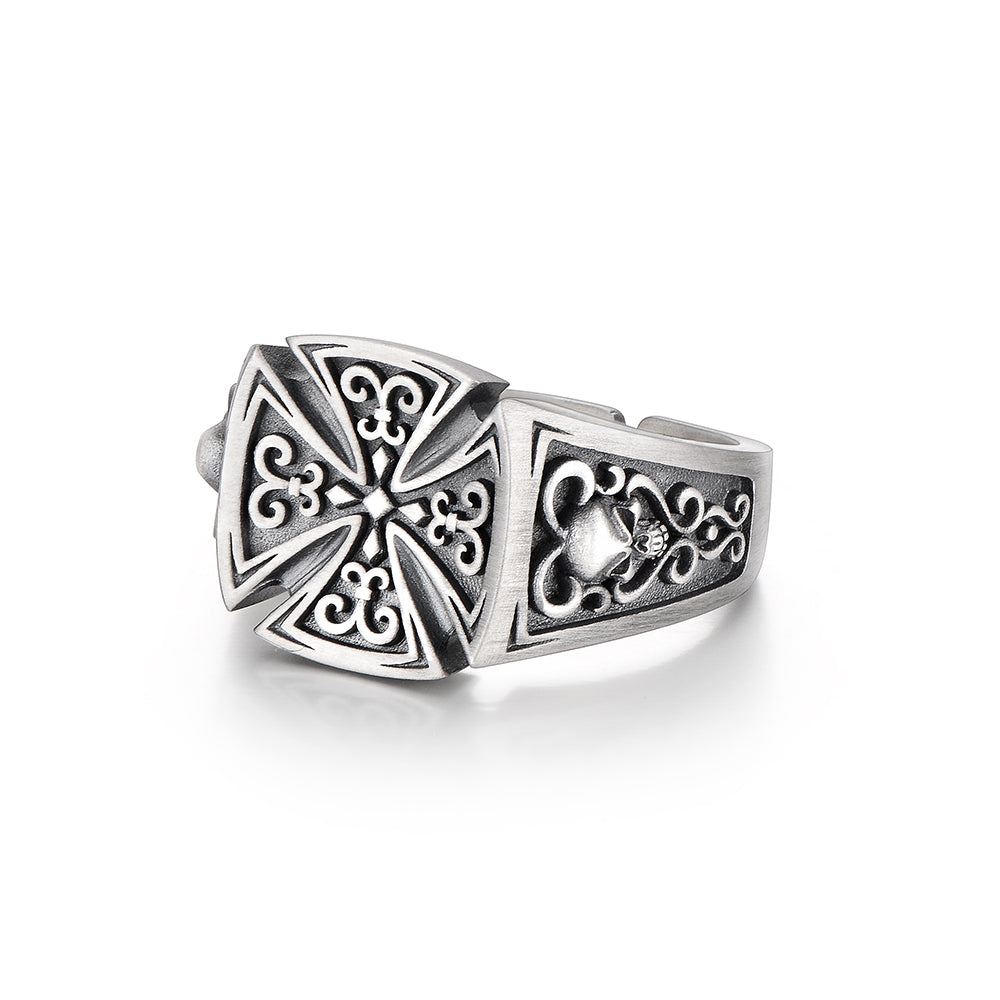 Vintage Celtic Cross Signet Ring – Ideagemer